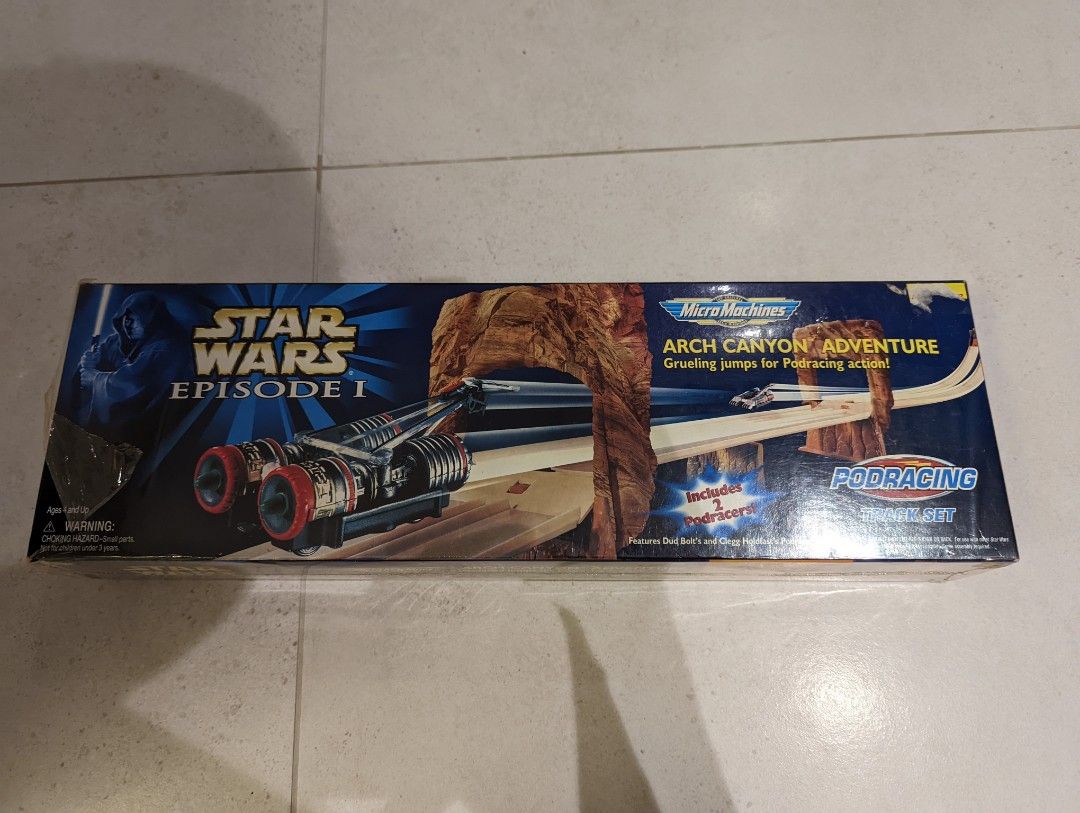 Star wars arch canyon adventure podracing micromachines track racing ...