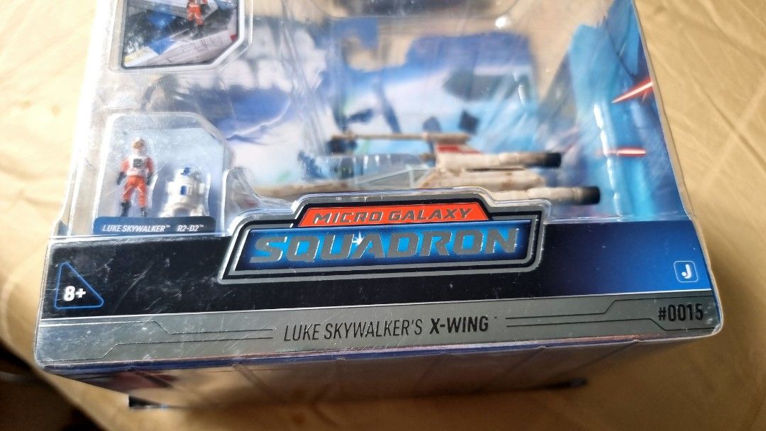 StarWars Luke Skywalker Red 5 X-wing Micro Galaxy Squadron, Hobbies ...