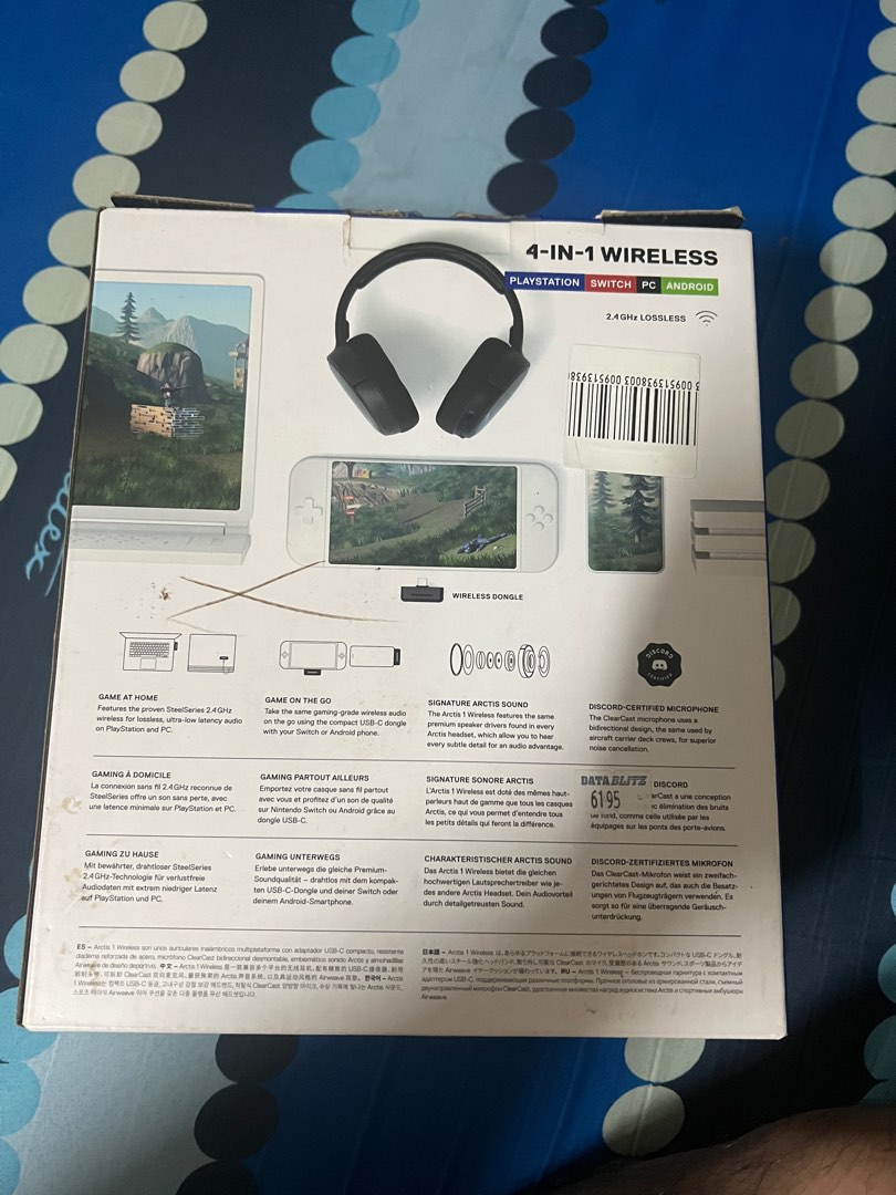 Steelseries arctic 1 wireless headset, Audio, Headphones & Headsets on ...