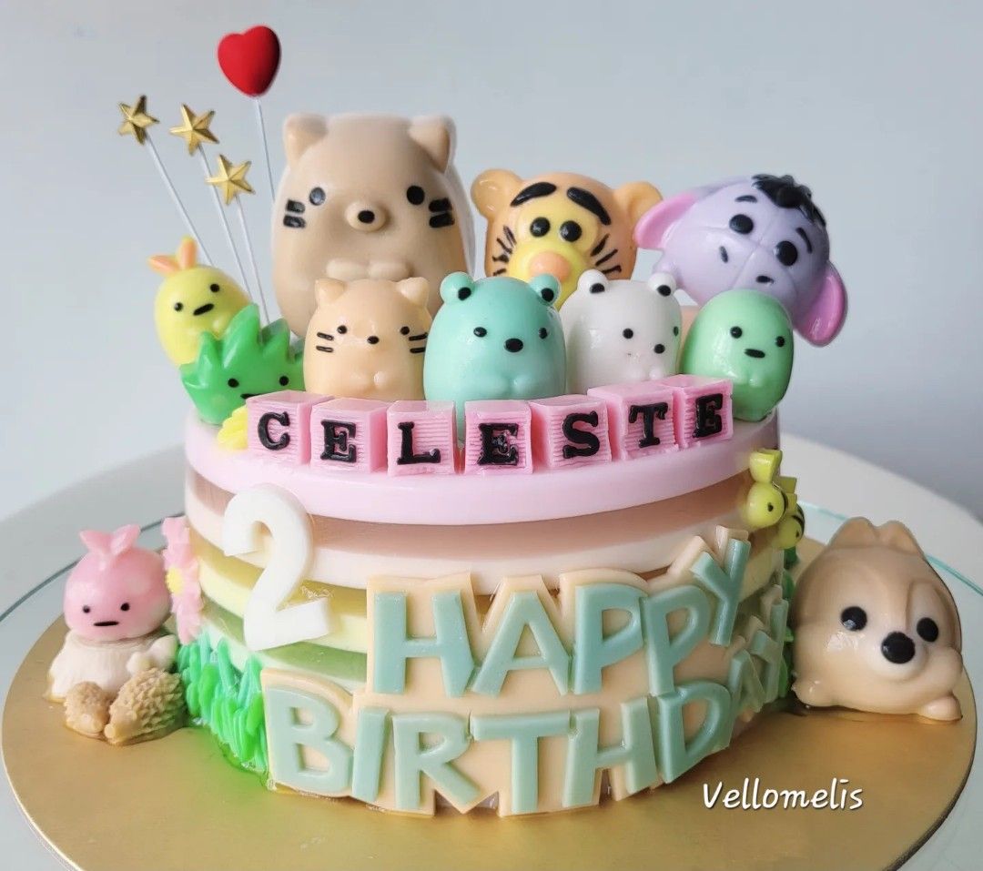 Sumikko Gurashi Jelly Cake, Food & Drinks, Homemade Bakes on Carousell