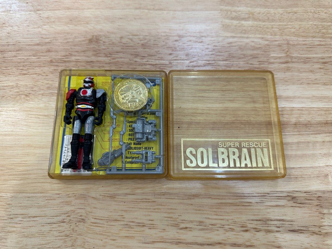 1991 CHOGOKIN Super Rescue Solbrain - Knight Fire Brand New, Hobbies ...