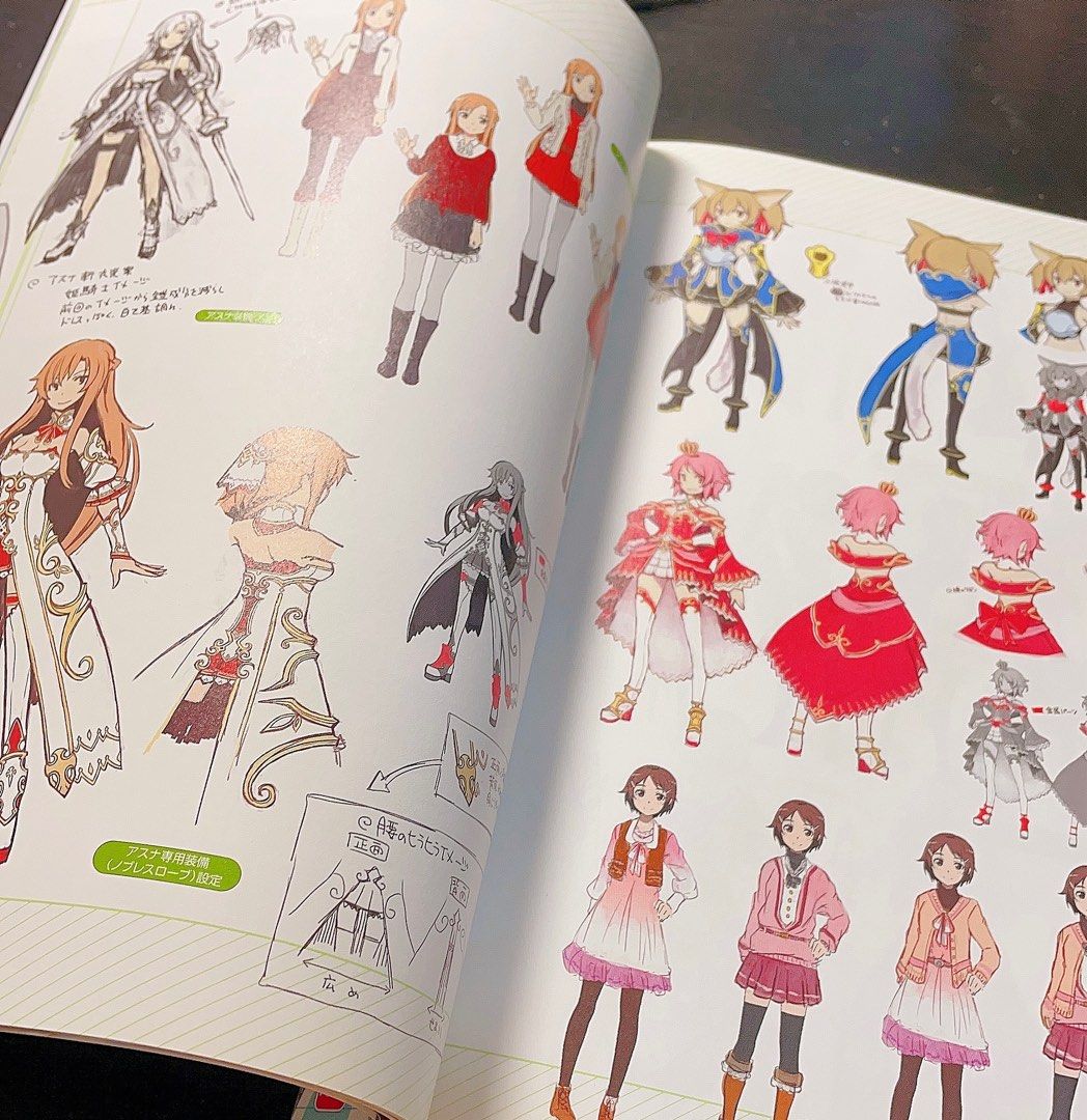 Sword Art Online (SAO) Hollow Fragment Guidebook, Hobbies & Toys, Toys ...