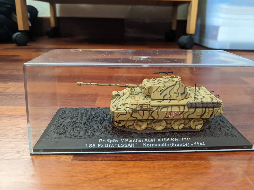 Tank 1/72 Model from Combat Tanks Magazine Pz.Kpfw.V Panther Ausf. A ...