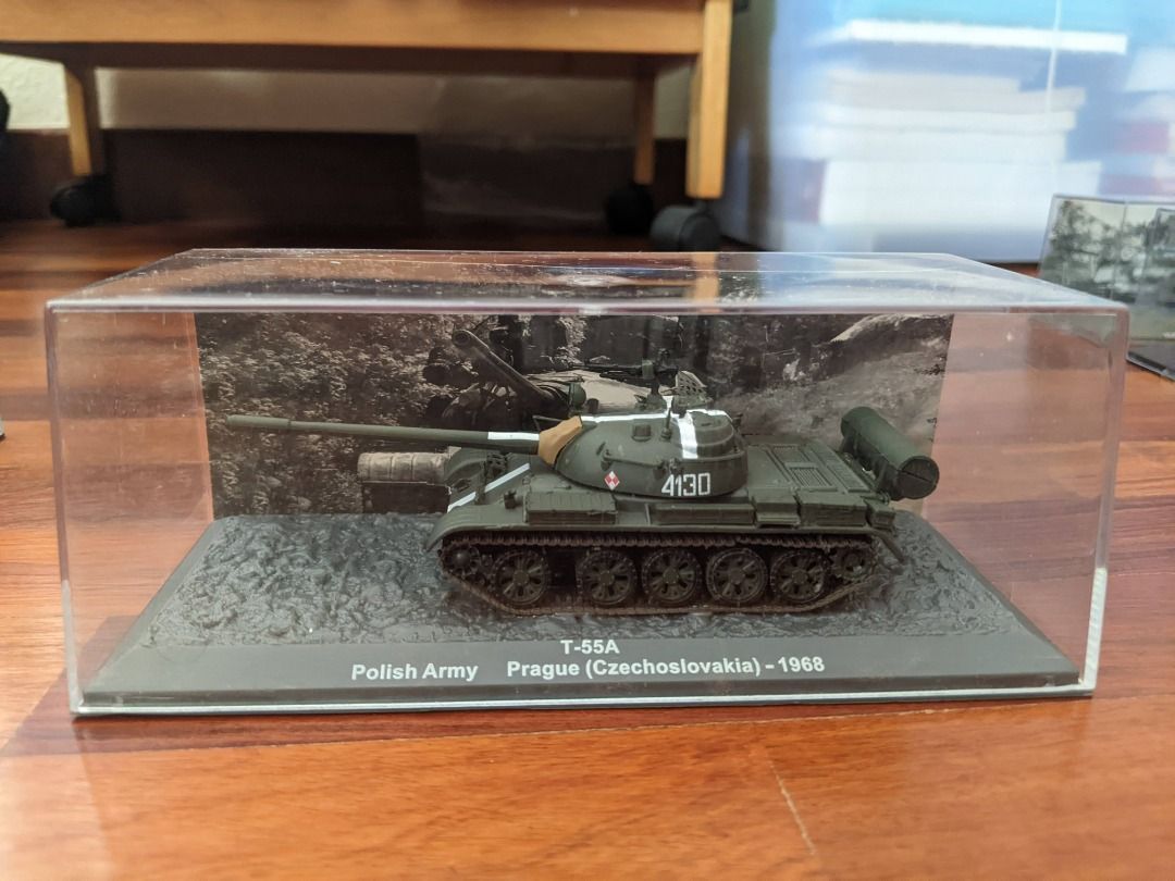 Tank 1/72 Model from Combat Tanks Magazine T-55A, Hobbies & Toys ...