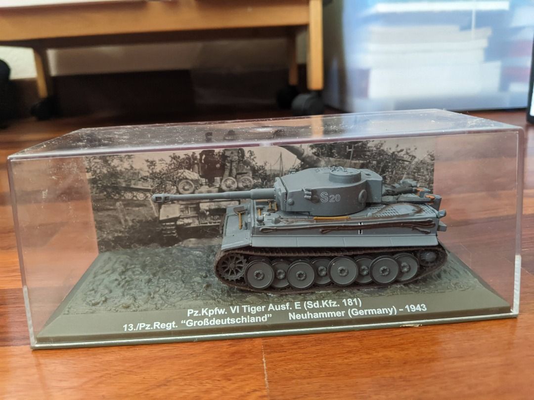 Tank 1/72 Model from Combat Tanks Magazine Pz.Kpfw. VI Tiger Ausf. E(Sd ...
