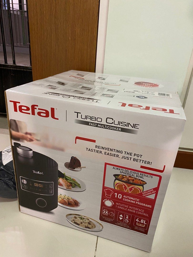 Tefal Turbo cuisine electric pressure and multicooker, TV & Home ...