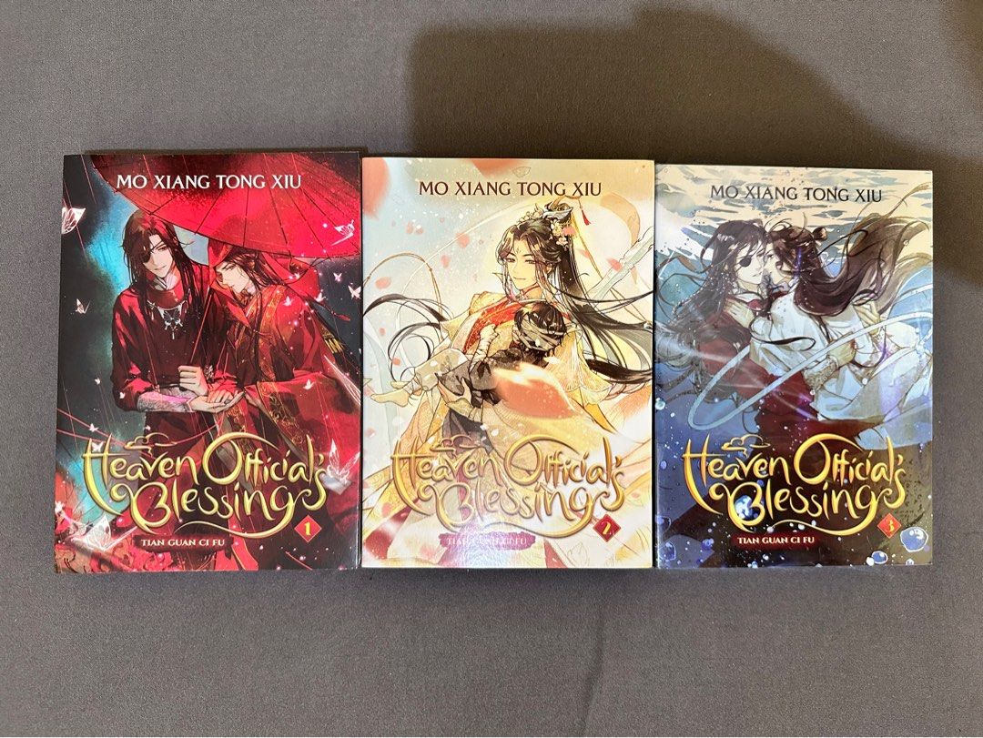 TGCF Heaven Official's Blessing Tiang Guan Ci Fu Volume 1 2 3, Hobbies ...