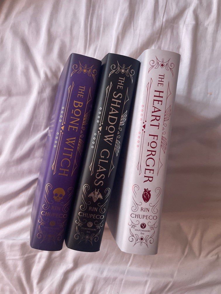 The Bone Witch, The Heart Forger, and The Shadow Glass by Rin Chupeco ...