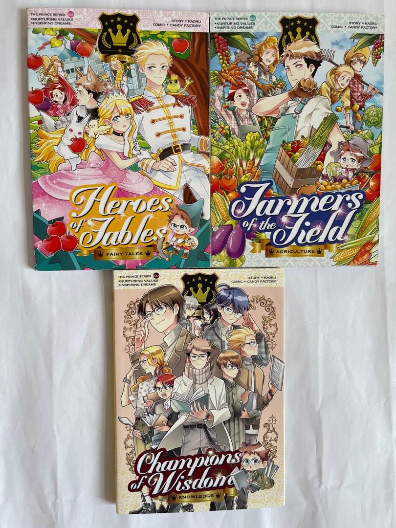 THE PRINCE SERIES K17 K22 K24 comic books, Hobbies & Toys, Books ...