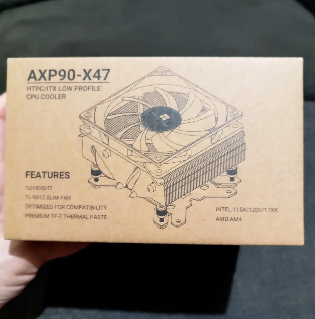 Thermalright AXP90-X47 Low Profile CPU Cooler - AMD & Intel, Computers ...