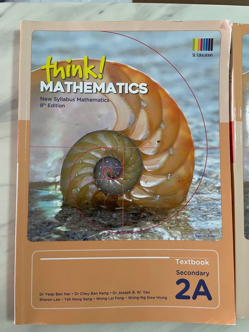 Sec 2 Think! Mathematics 8th Edition 2A/2B, Hobbies & Toys, Books ...