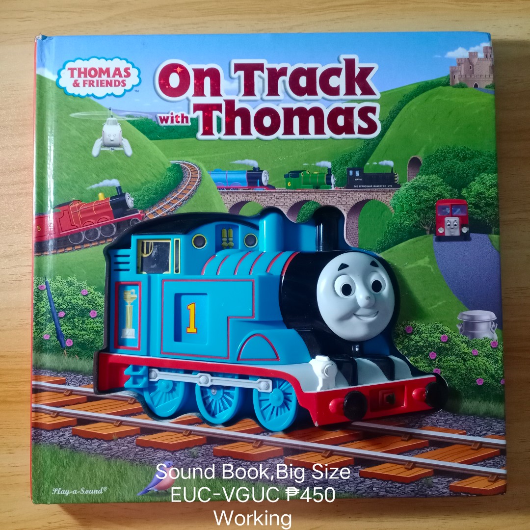 Thomas & Friends On Track with Thomas Sound Book, Hobbies & Toys, Books & Magazines, Children's ...