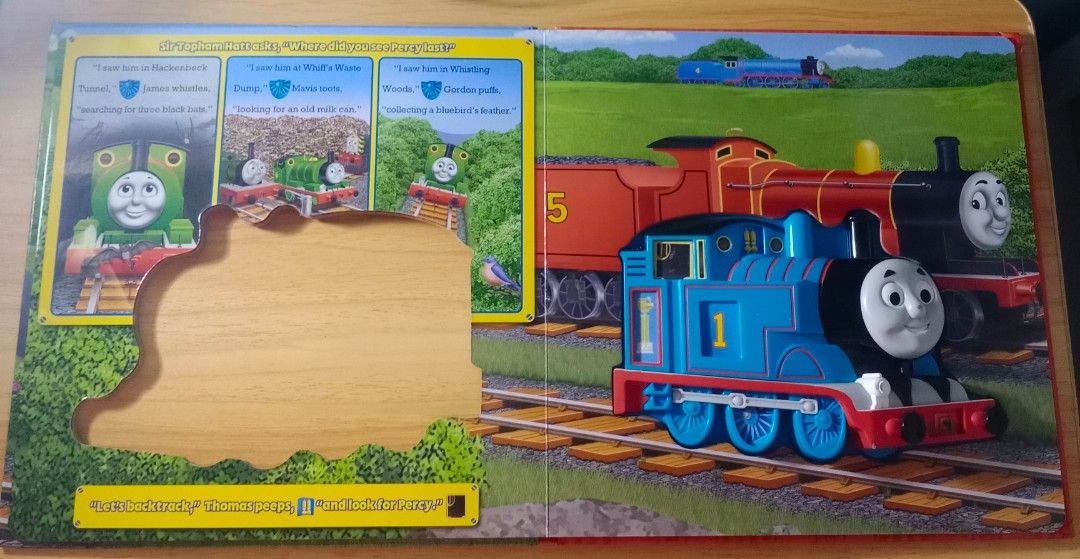 Thomas & Friends On Track with Thomas Sound Book, Hobbies & Toys, Books ...