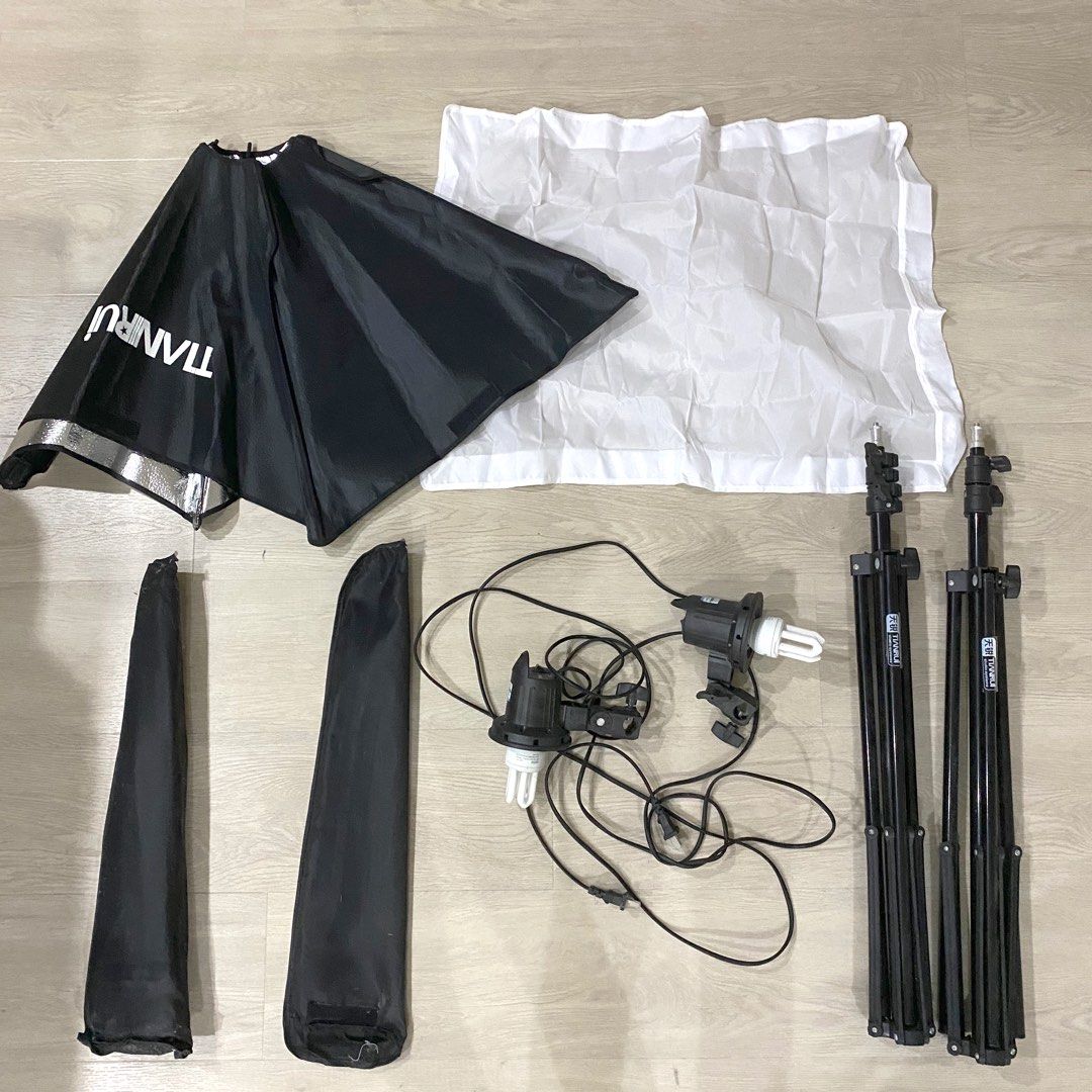 Tianrui studio photography lighting with soft box and stand ...