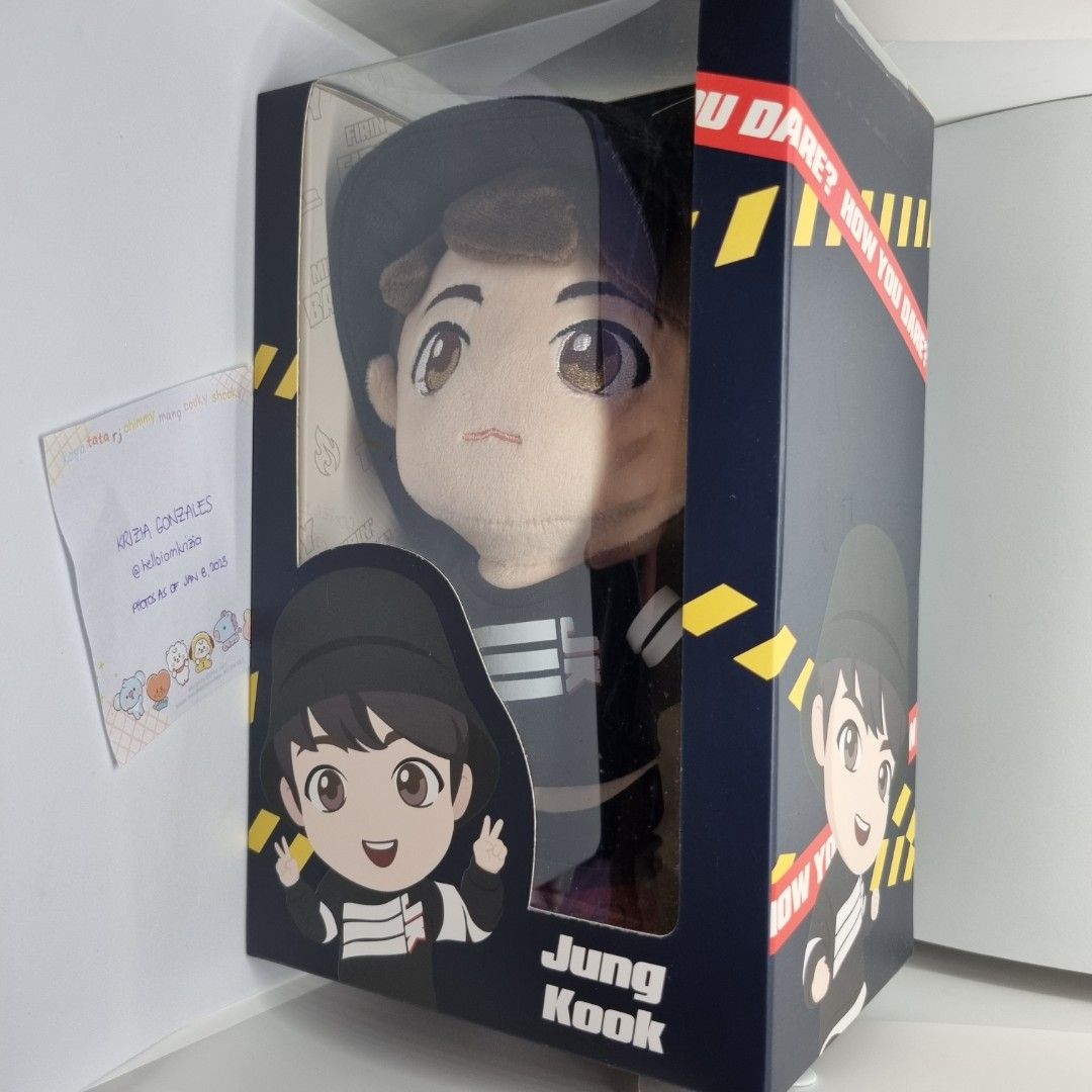 TinyTAN Jungkook Doll - MIC Drop, Hobbies & Toys, Memorabilia & Collectibles, K-Wave on Carousell