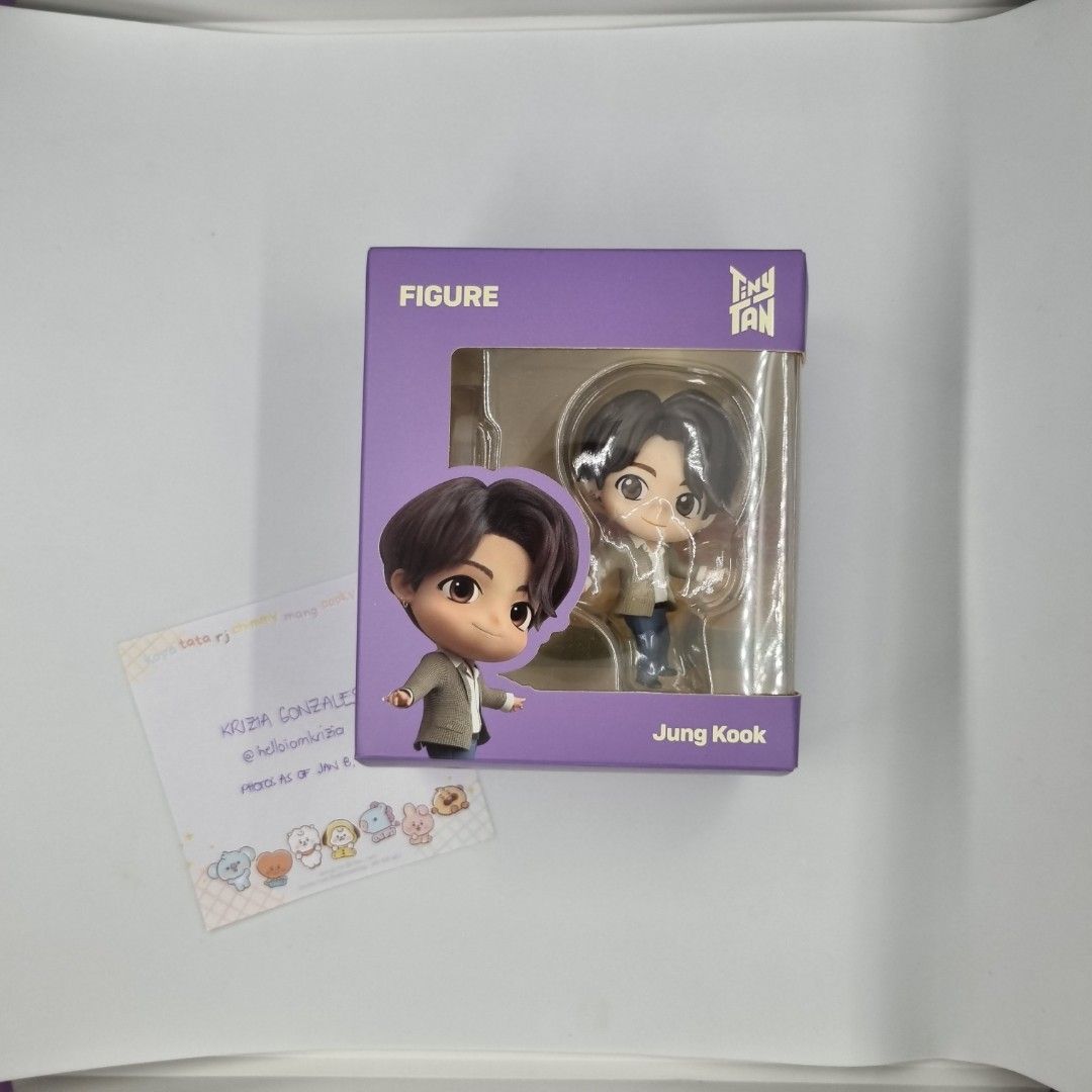 TinyTAN Jungkook Figure - Dynamite, Hobbies & Toys, Memorabilia & Collectibles, K-Wave on Carousell