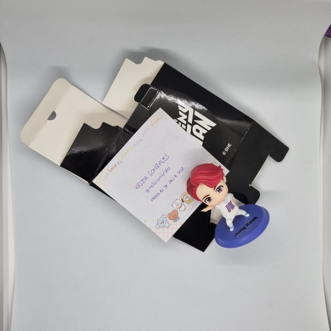 TinyTAN Jungkook Magnet Standing Figure - Idol, Hobbies & Toys, Memorabilia & Collectibles, K ...