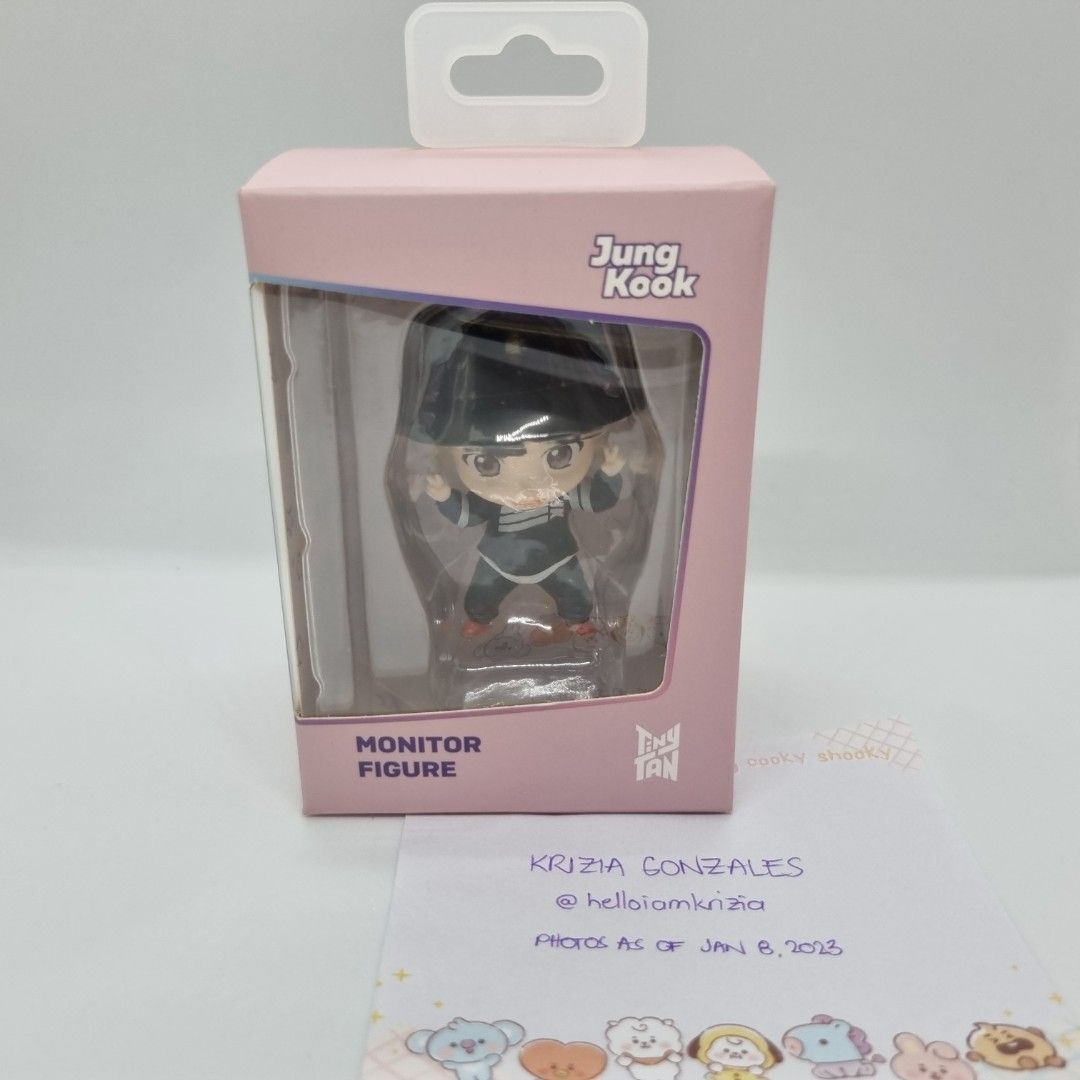 TinyTAN Jungkook Monitor Figure - MIC Drop, Hobbies & Toys, Memorabilia & Collectibles, K-Wave ...
