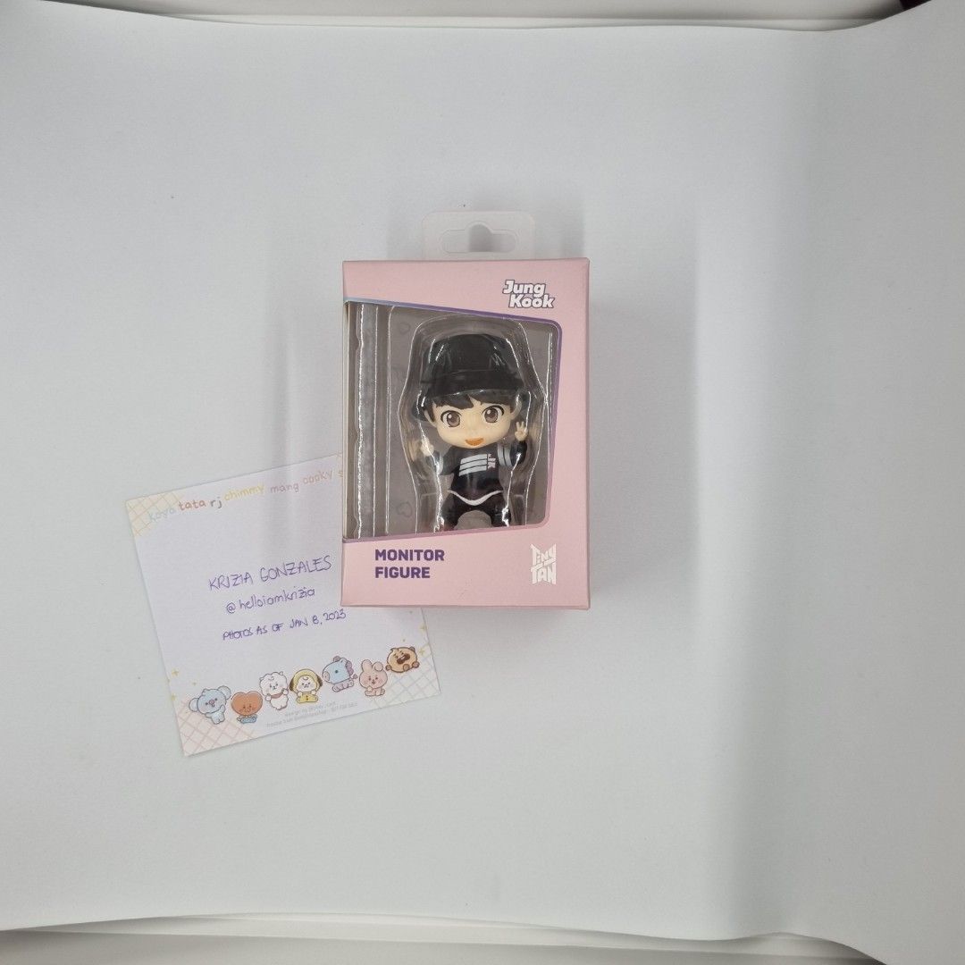 TinyTAN Jungkook Monitor Figure - MIC Drop, Hobbies & Toys, Memorabilia & Collectibles, K-Wave ...