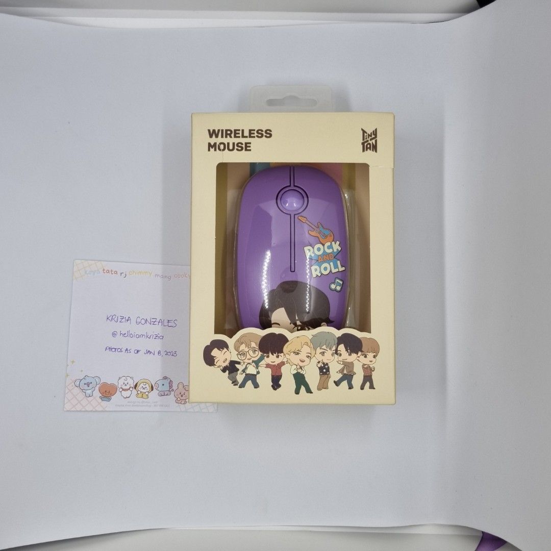 TinyTAN Jungkook Royche Mouse - Dynamite, Computers & Tech, Parts ...