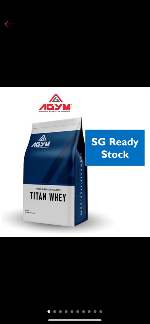 Titan Whey Protein 2.1kg 70 serving, Health & Nutrition, Health ...