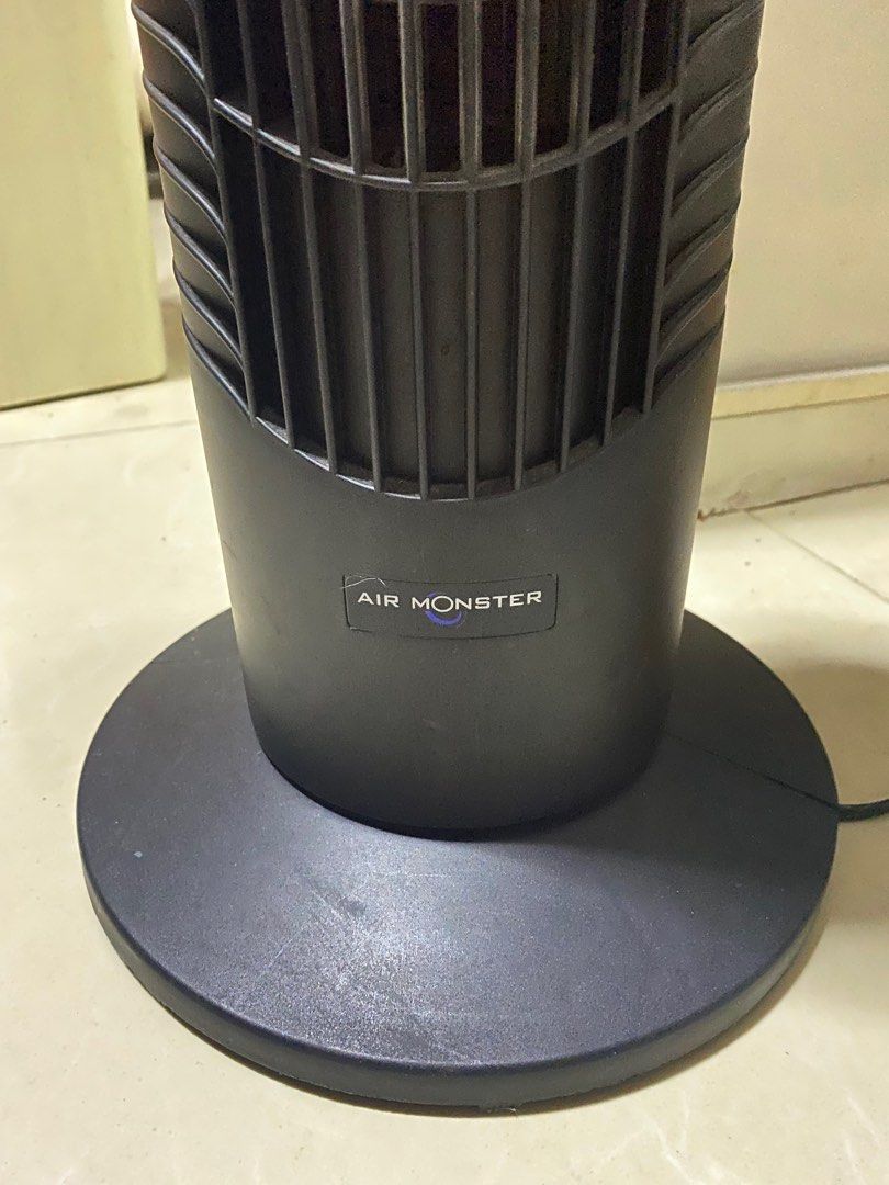 Tower Fan/ Electric Fan Aesthetic Air Monster, TV & Home Appliances ...
