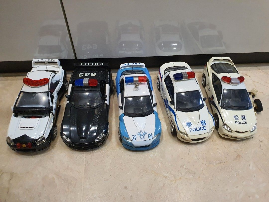 Transformers alternators binaltech KO police cars, Hobbies & Toys, Toys ...