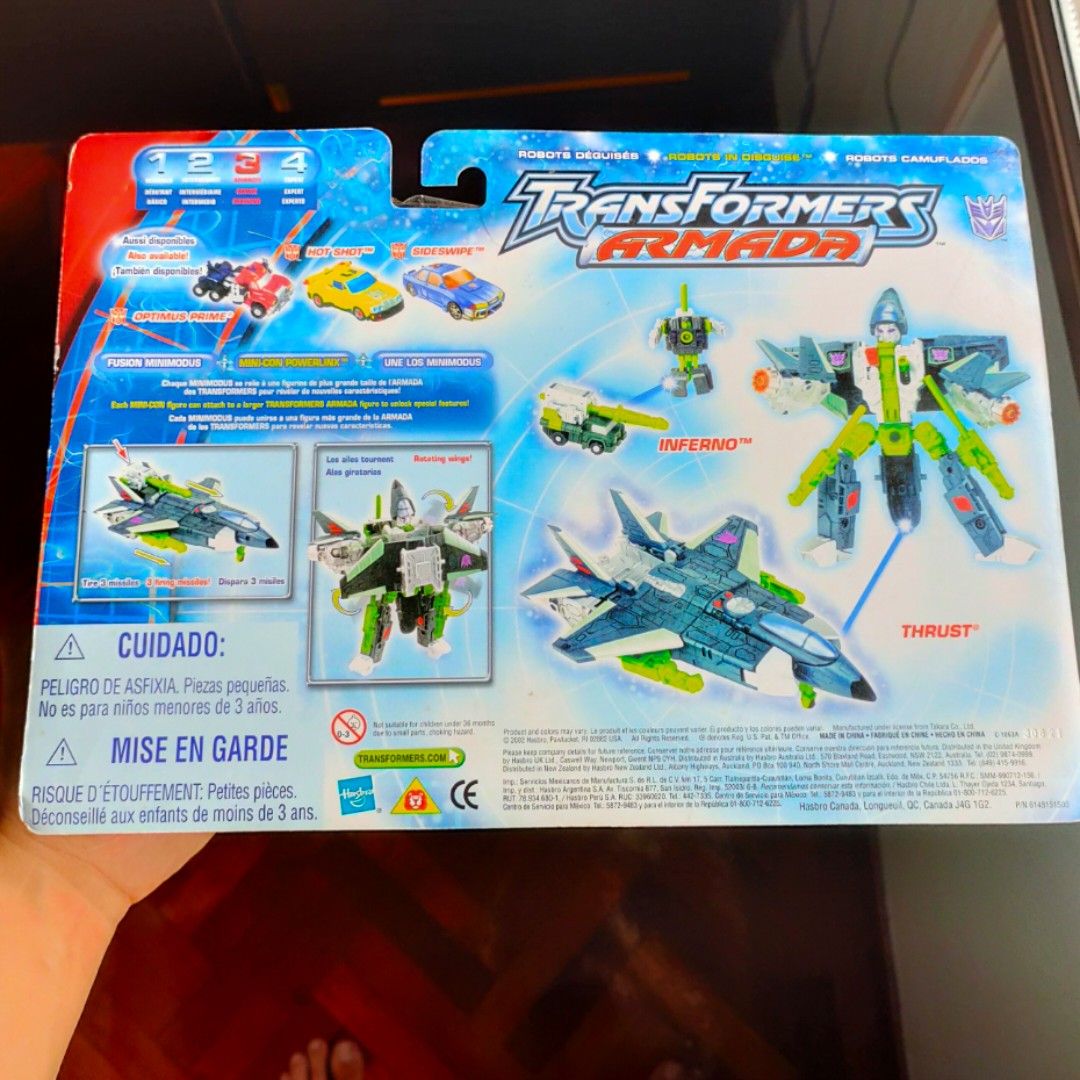 Transformers Armada Decepticon Thrust NEW, Hobbies & Toys, Toys & Games ...