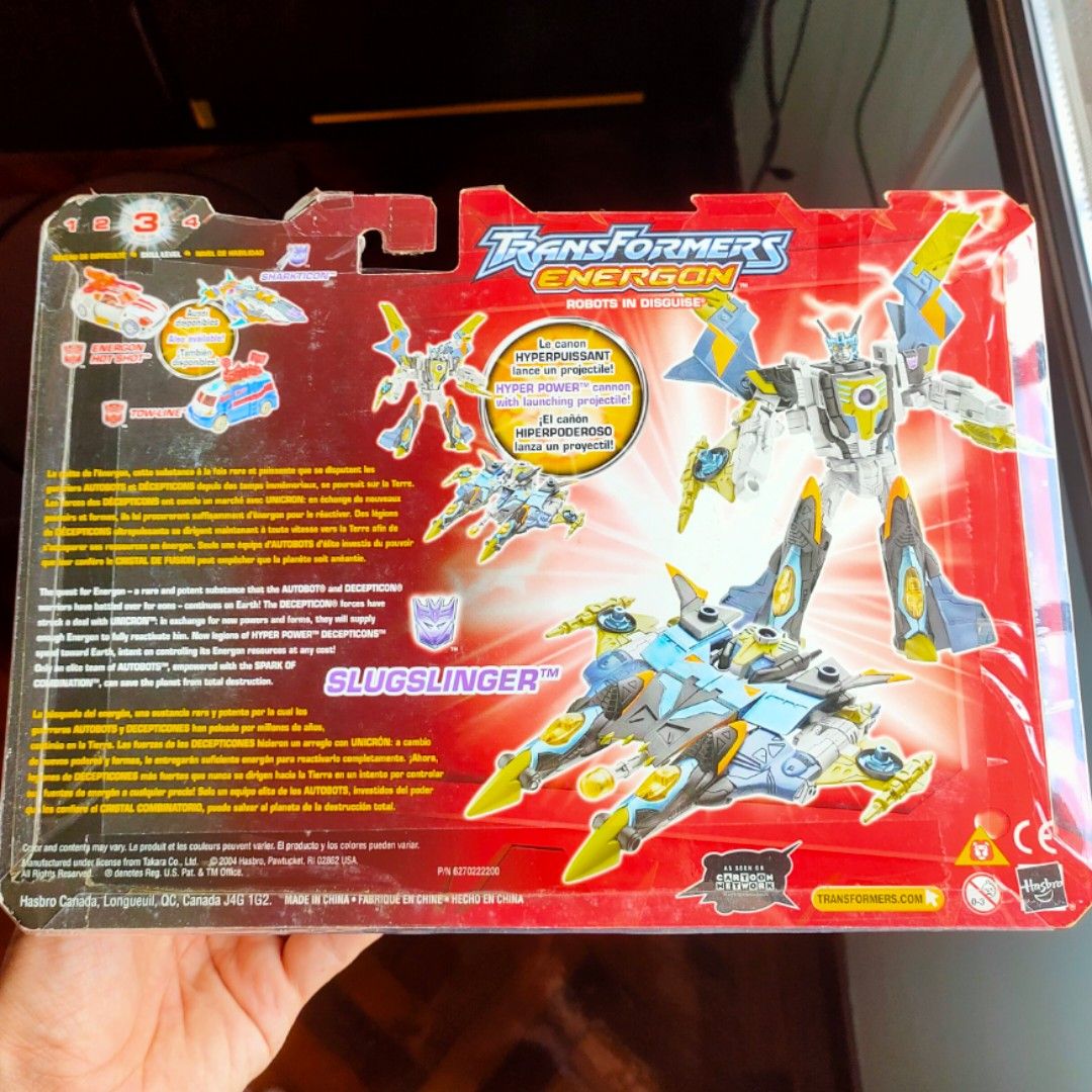 Transformers Energon Powerlinx Slugslinger NEW, Hobbies & Toys, Toys ...