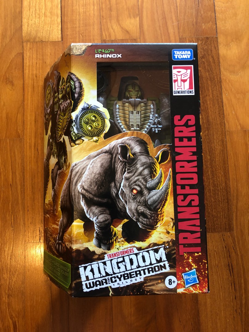 Transformers kingdom war for cybertron (WFC) Rhinox WFC-K27, Hobbies ...