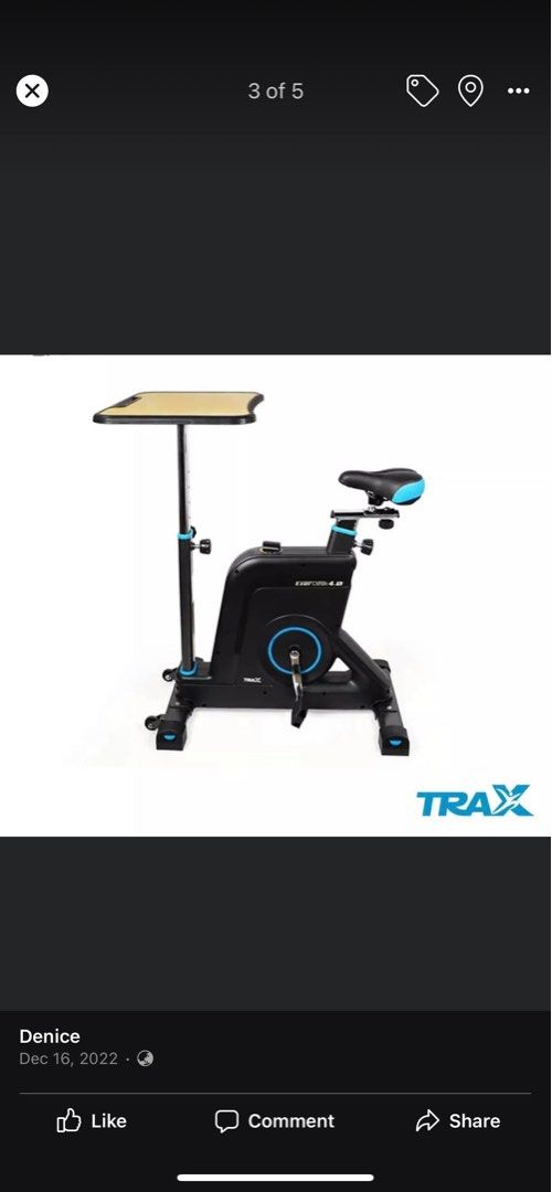 trax exercise desk, Sports Equipment, Exercise & Fitness, Cardio ...