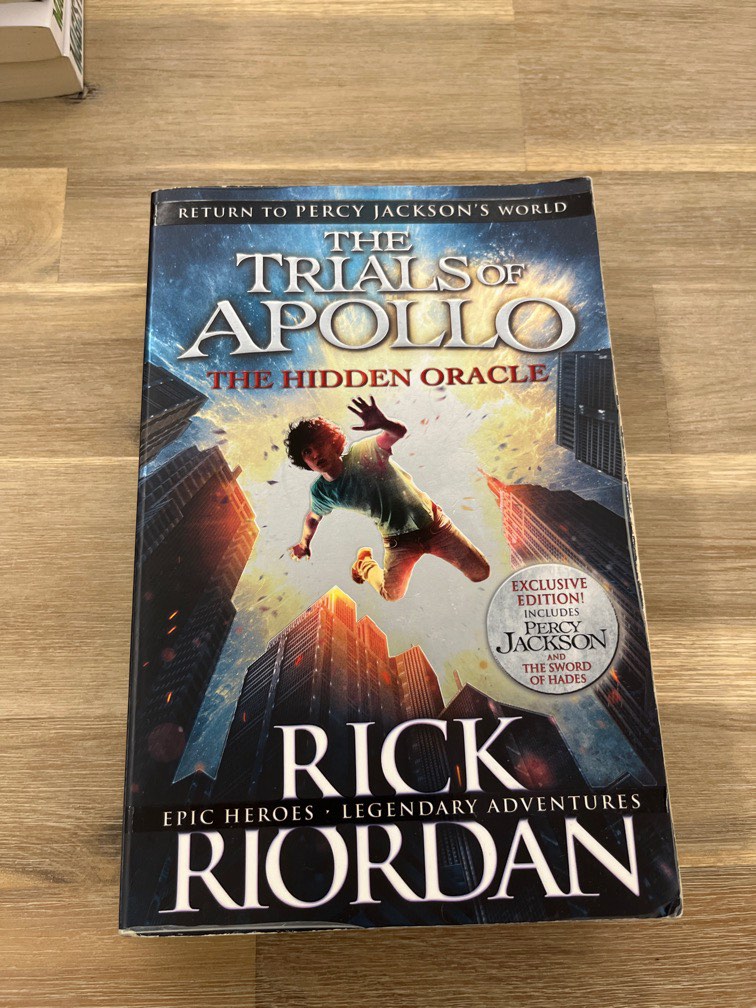 Trials Of Apollo The Hidden Oracle Large Book Version Hobbies And Toys