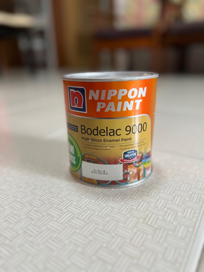 Unopened Nippon Paint 1L: Bodelac 9000 Semi-Gloss Base 4 Bright Brown ...