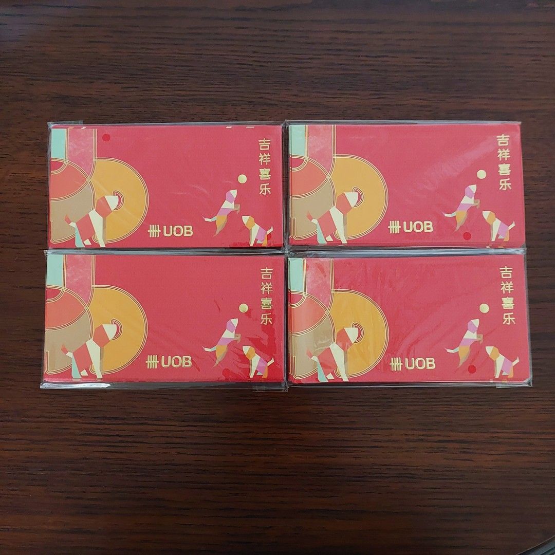 UOB Red packets Ang Bao 2022 2023, Hobbies & Toys, Stationery & Craft ...