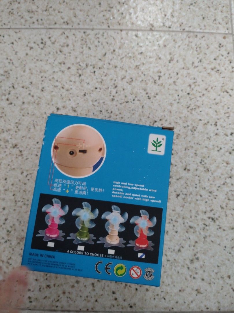 Usb fire hydrant fan, Furniture & Home Living, Lighting & Fans, Fans on ...