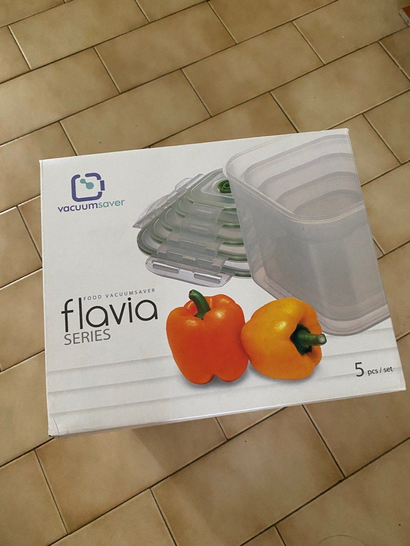 Vacuum fresh Tupperware food container, Furniture & Home Living ...