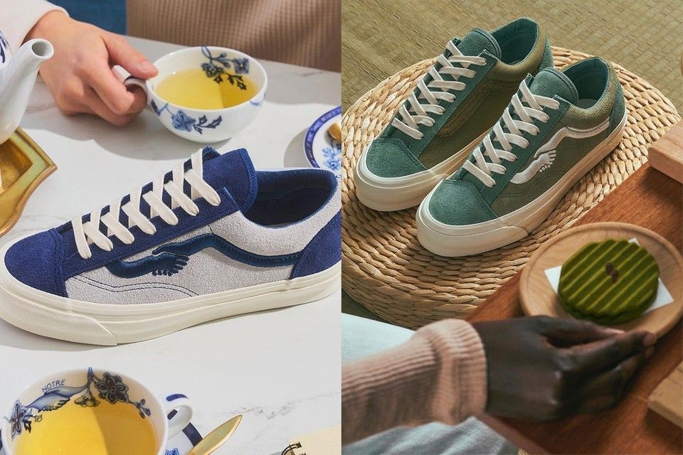 Vans x Notre Tea & Matcha US8.5, Men's Fashion, Footwear, Sneakers on ...