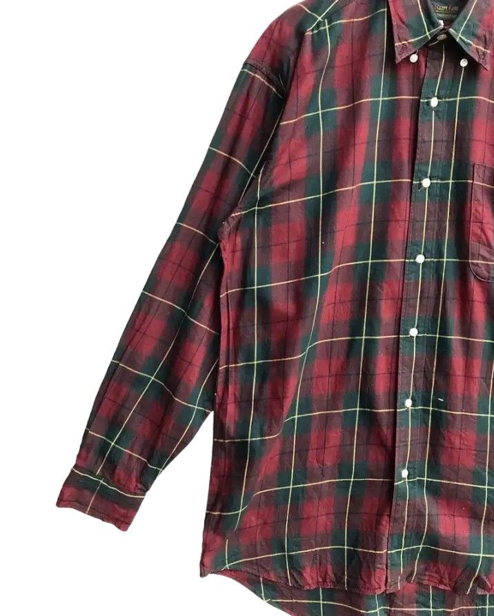 Vintage Stuart Kent Checkered Shirt, Men's Fashion, Activewear on Carousell