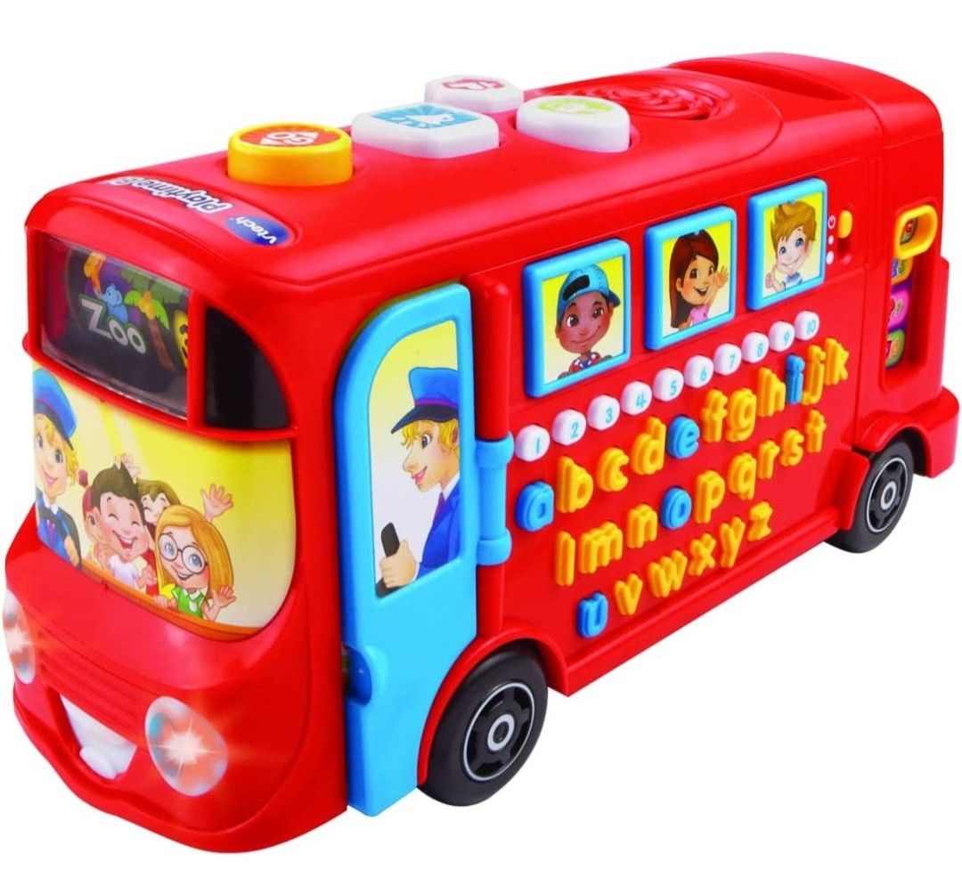 Vtech Baby Playtime Bus with phonics, Hobbies & Toys, Toys & Games on ...