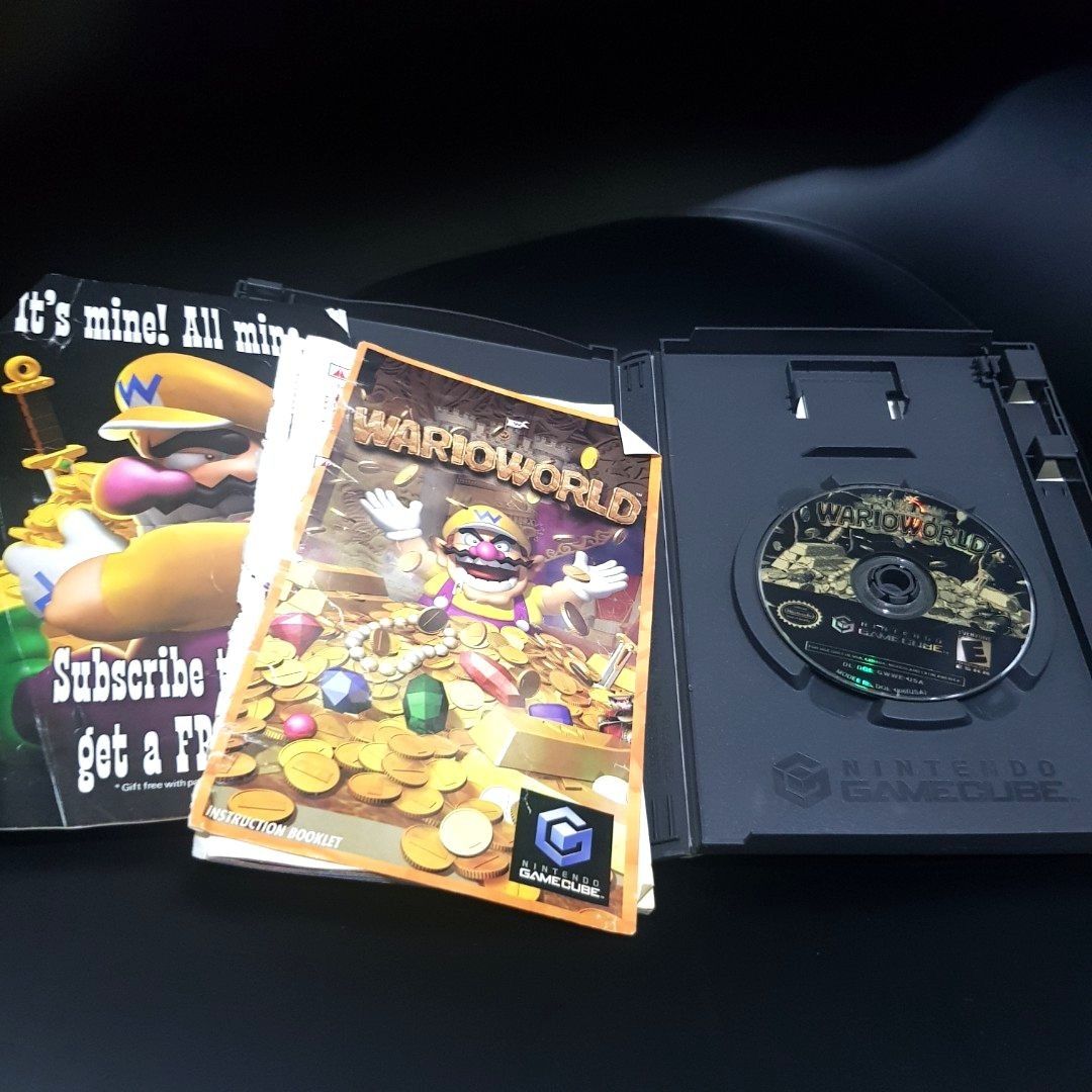 Wario World (GameCube), Video Gaming, Video Games, Others on Carousell