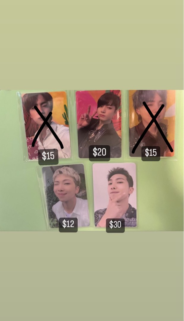 WTS BTS Butter Lucky draw , Hybe insight , Jin,Jungkook,Suga,RM, Hobbies & Toys, Memorabilia ...