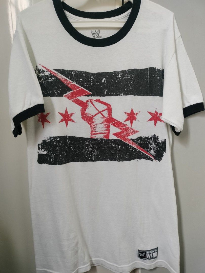 WWE CM PUNK BEST IN THE WORLD SHIRT SIZE SMALL, Men's Fashion, Tops ...