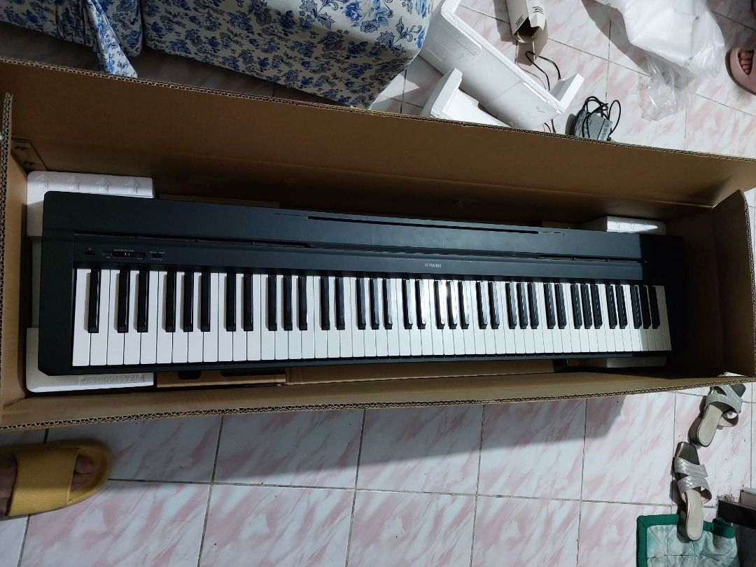 YAMAHA P45 B Digital Piano/Keyboard, Hobbies & Toys, Music & Media ...