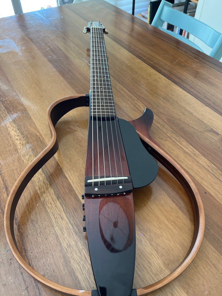 Yamaha SLG200S Silent Guitar, Hobbies & Toys, Music & Media, Musical Instruments on Carousell