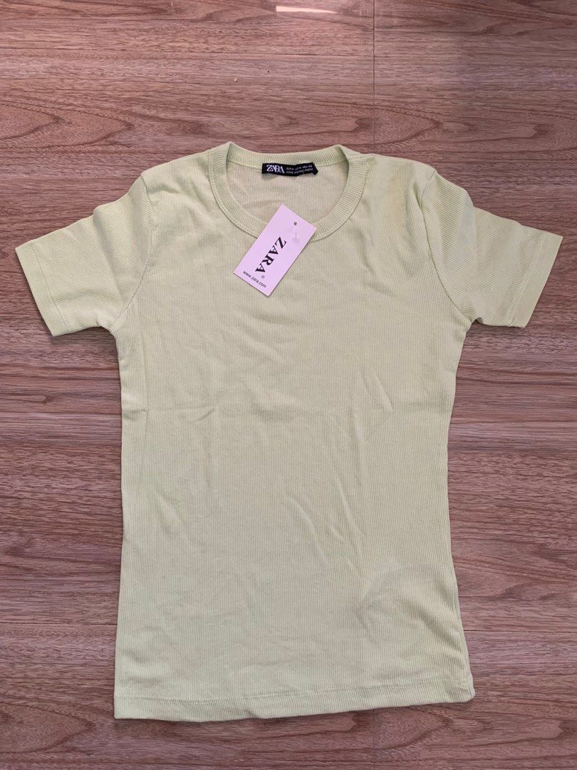 Zara Basics, Women's Fashion, Tops, Others Tops on Carousell
