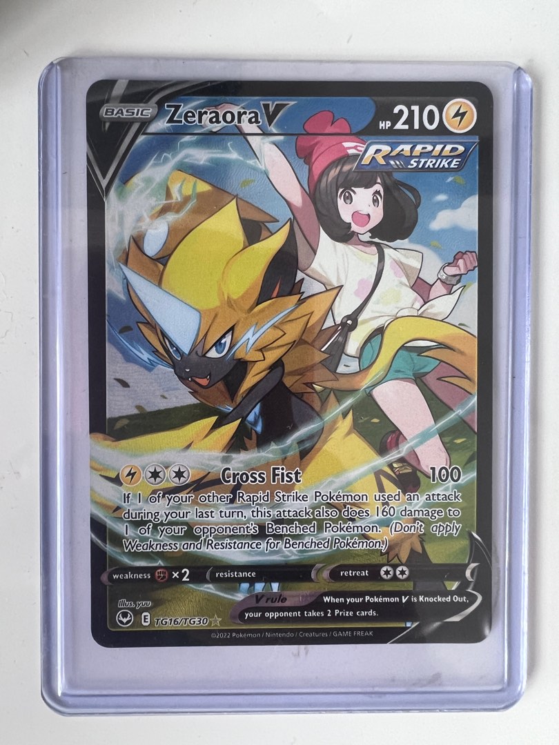 Zeraora V TG, Hobbies & Toys, Toys & Games on Carousell