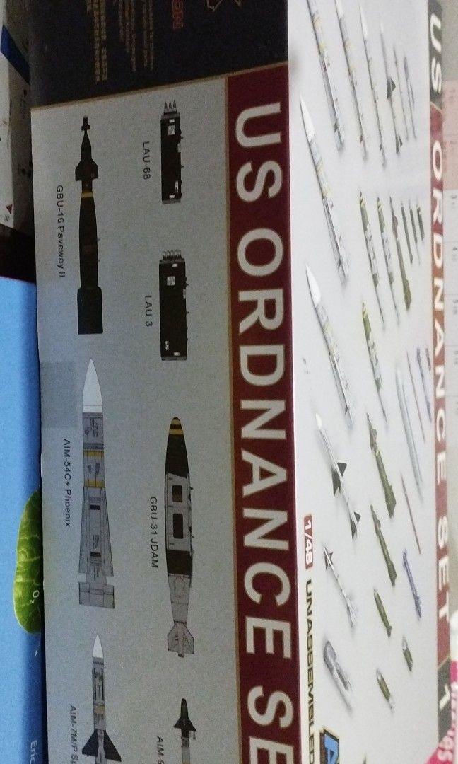 1/48 amk weapons set, Everything Else on Carousell