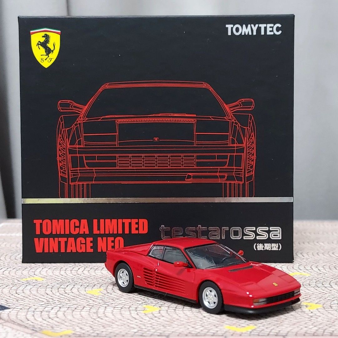 1/64 TLVN Ferrari Testarossa red, Hobbies & Toys, Toys & Games on Carousell