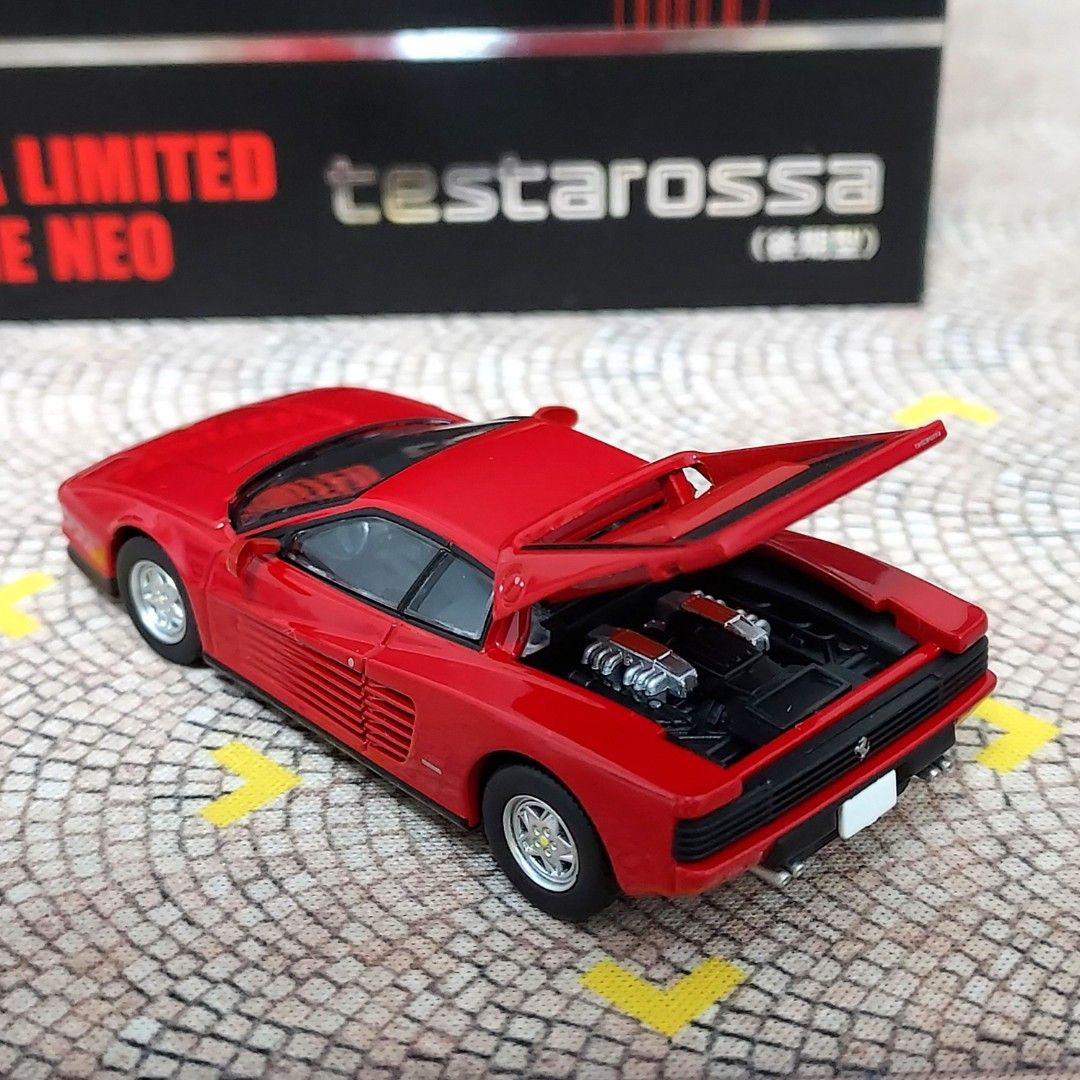 1/64 TLVN Ferrari Testarossa red, Hobbies & Toys, Toys & Games on Carousell