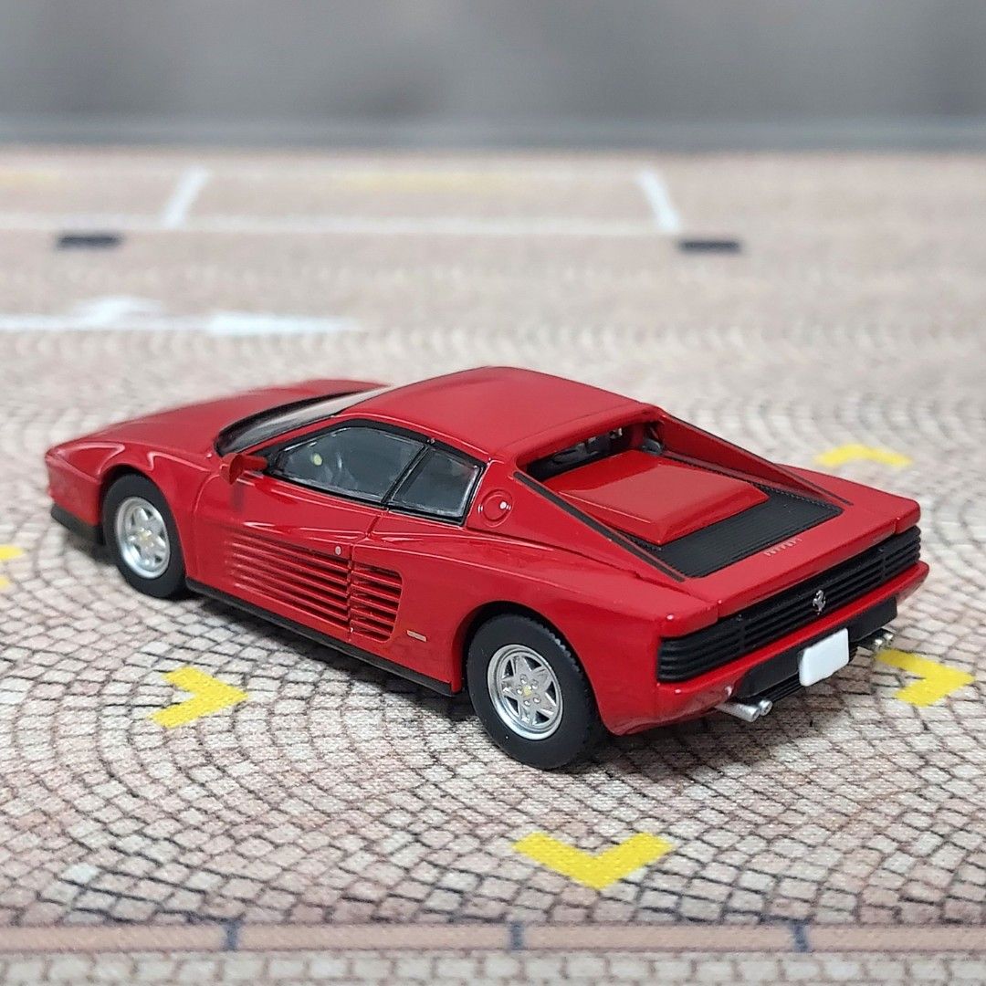 1/64 TLVN Ferrari Testarossa red, Hobbies & Toys, Toys & Games on Carousell